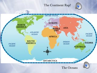 Continent rap | PPT | World/International Music | Music