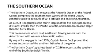 GEOGRAPHY YEAR 9 - CONTINENTS AND OCEANS | PPTX