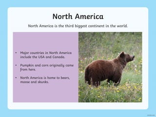 The 7 continents in the world - a brief explanation | PPT