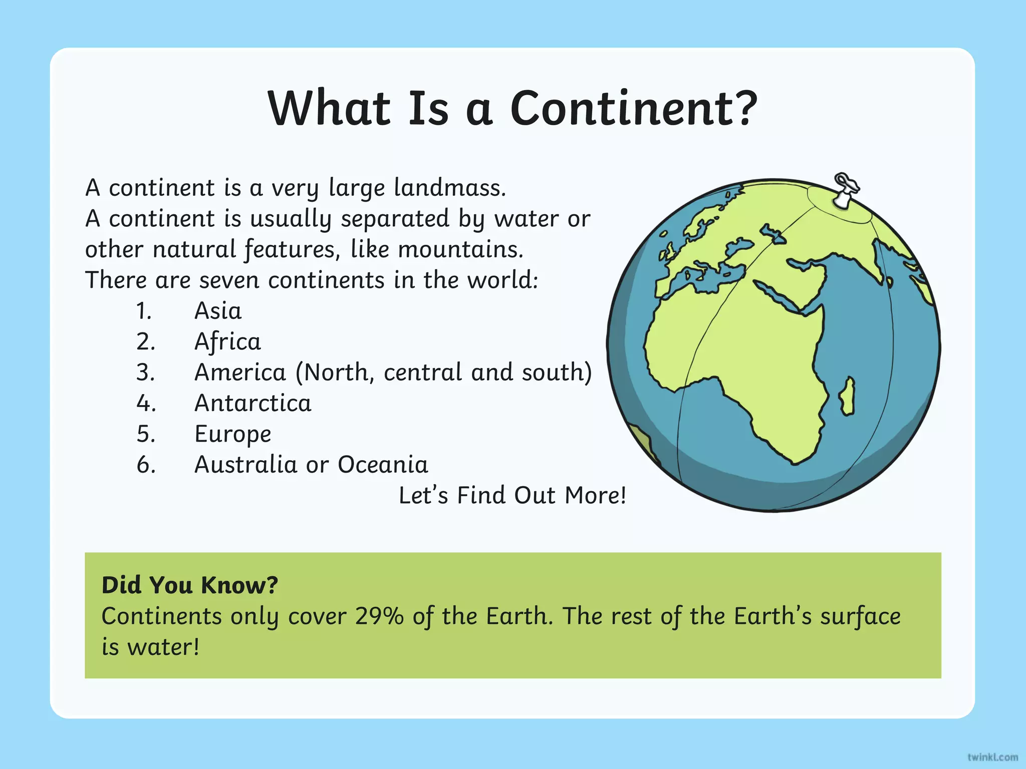 Continents | PDF
