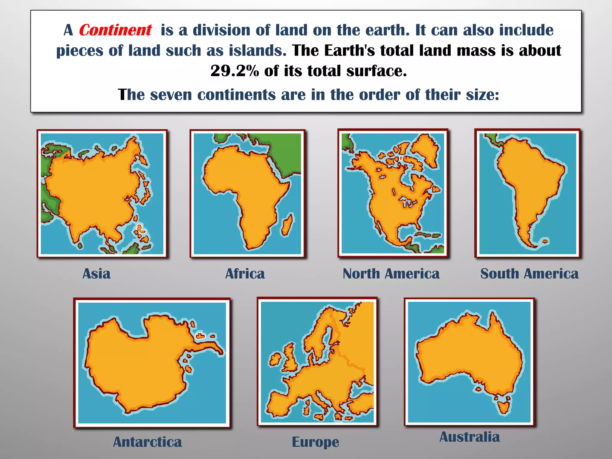 Continents and oceans | PDF