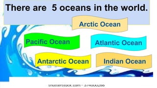 Continents and Oceans on the globe to learn | PPTX
