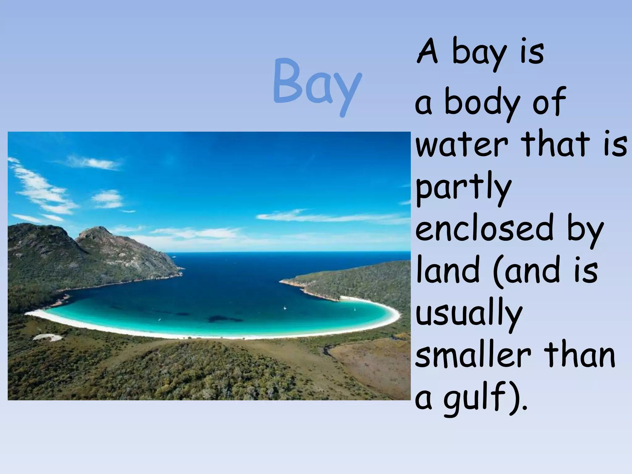 Continents oceans & landforms | PPTX