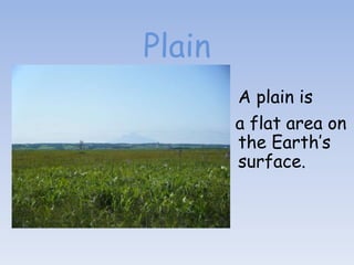 Continents oceans & landforms | PPTX