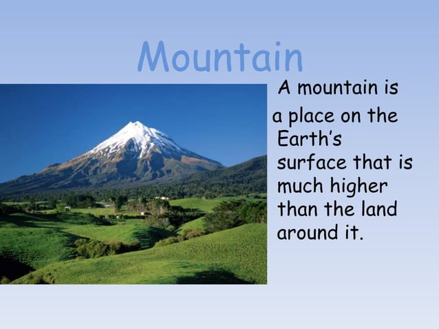 Continents oceans & landforms | PPTX