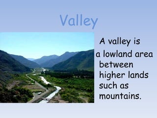 Continents oceans & landforms | PPTX