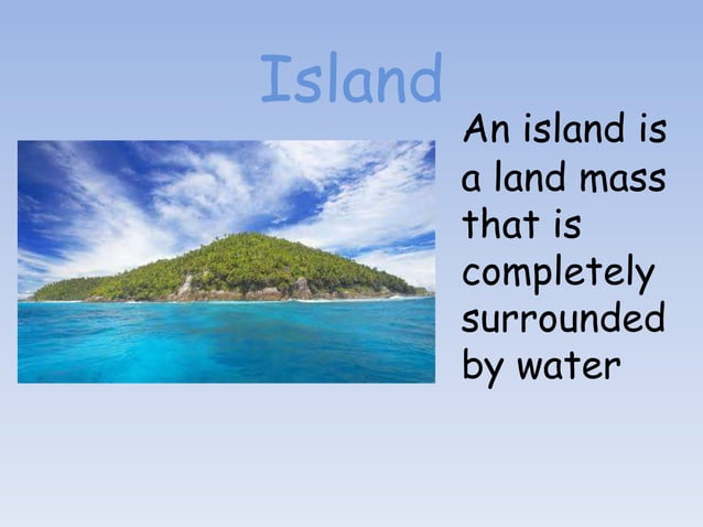 Continents oceans & landforms | PPTX