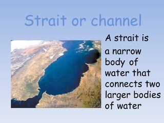 Continents oceans & landforms | PPTX