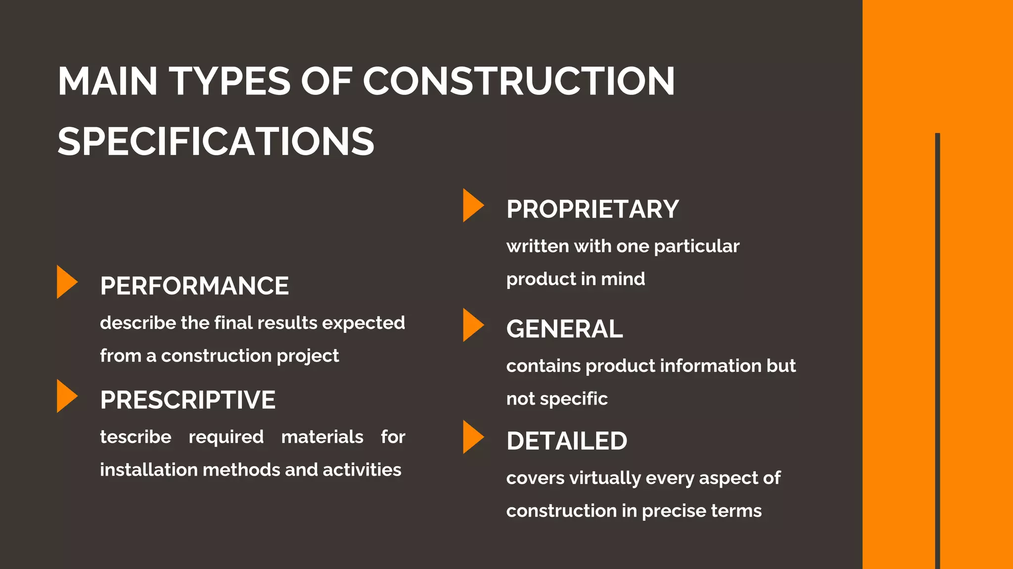 CONSTRUCTION SPECIFICATION & EARTHWORKS | PPTX