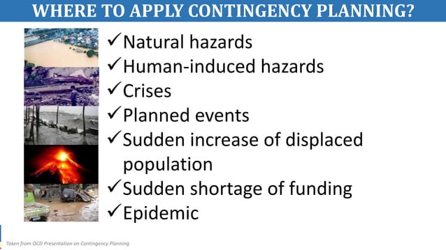 Contingency-Planning-for-Basic-Education.pptx | Business | Business and Finance