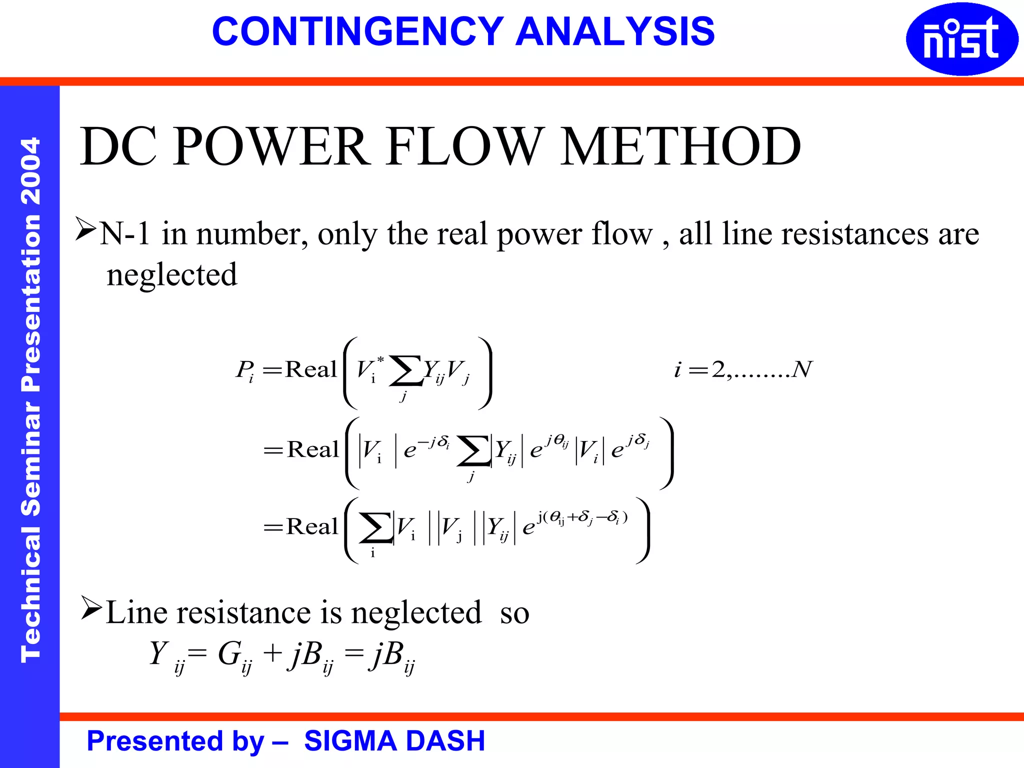 Contingency analysis | PPT