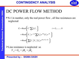 Contingency analysis | PPT
