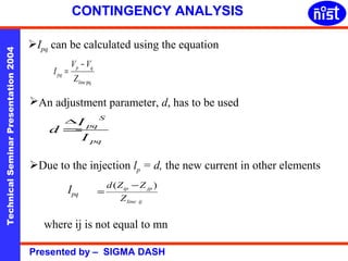 Contingency analysis | PPT