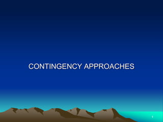Contingency Approaches.ppt