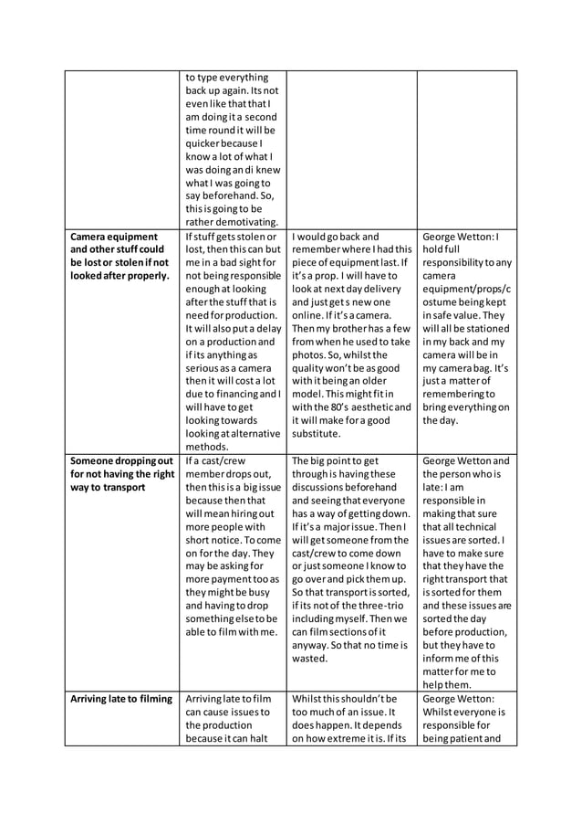 Contingency Form | PDF