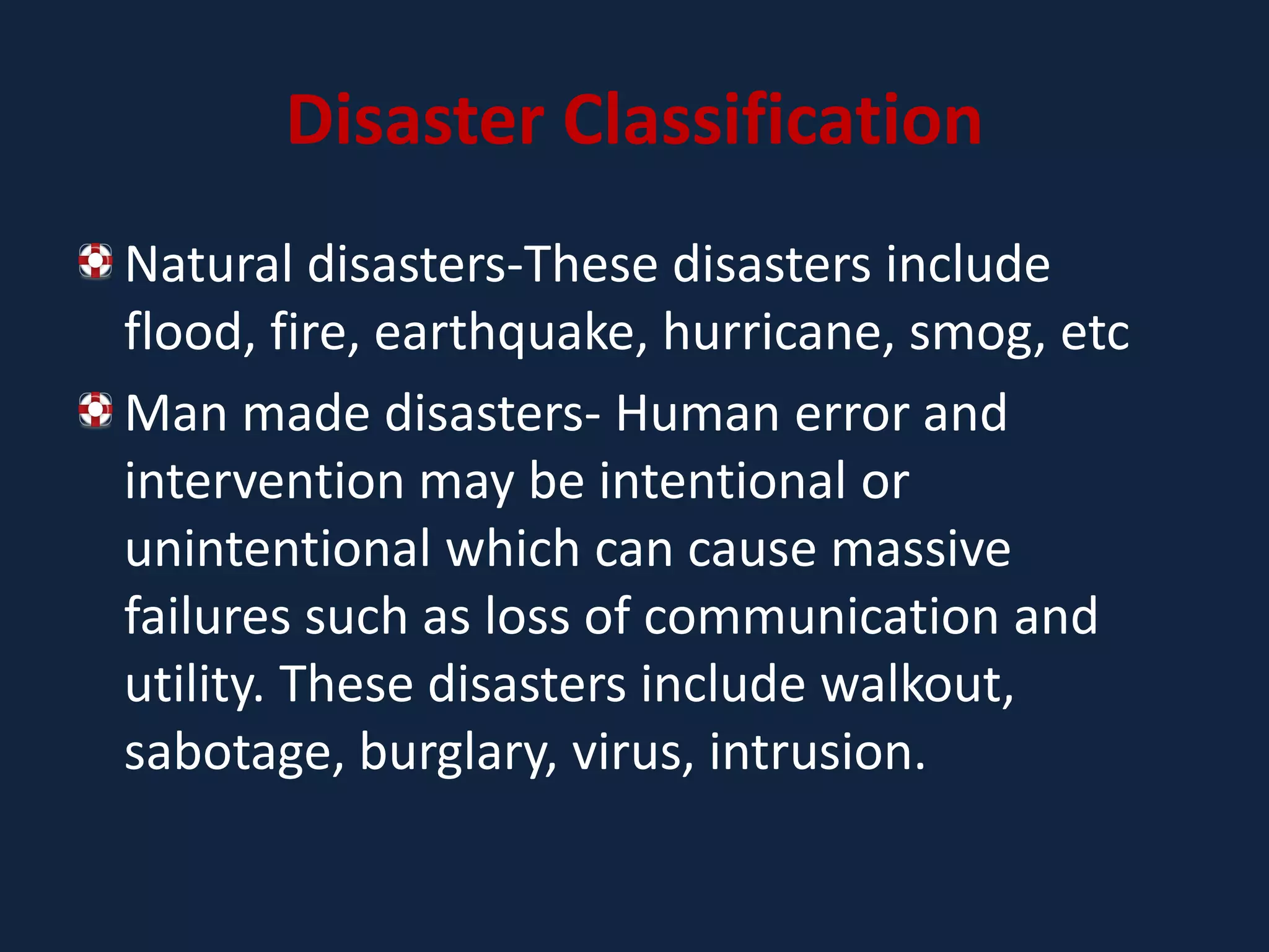 Contingency Planning And Disaster Recovery Planning | PDF