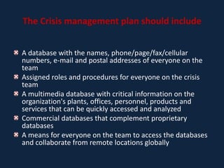 Contingency Planning And Disaster Recovery Planning | PDF