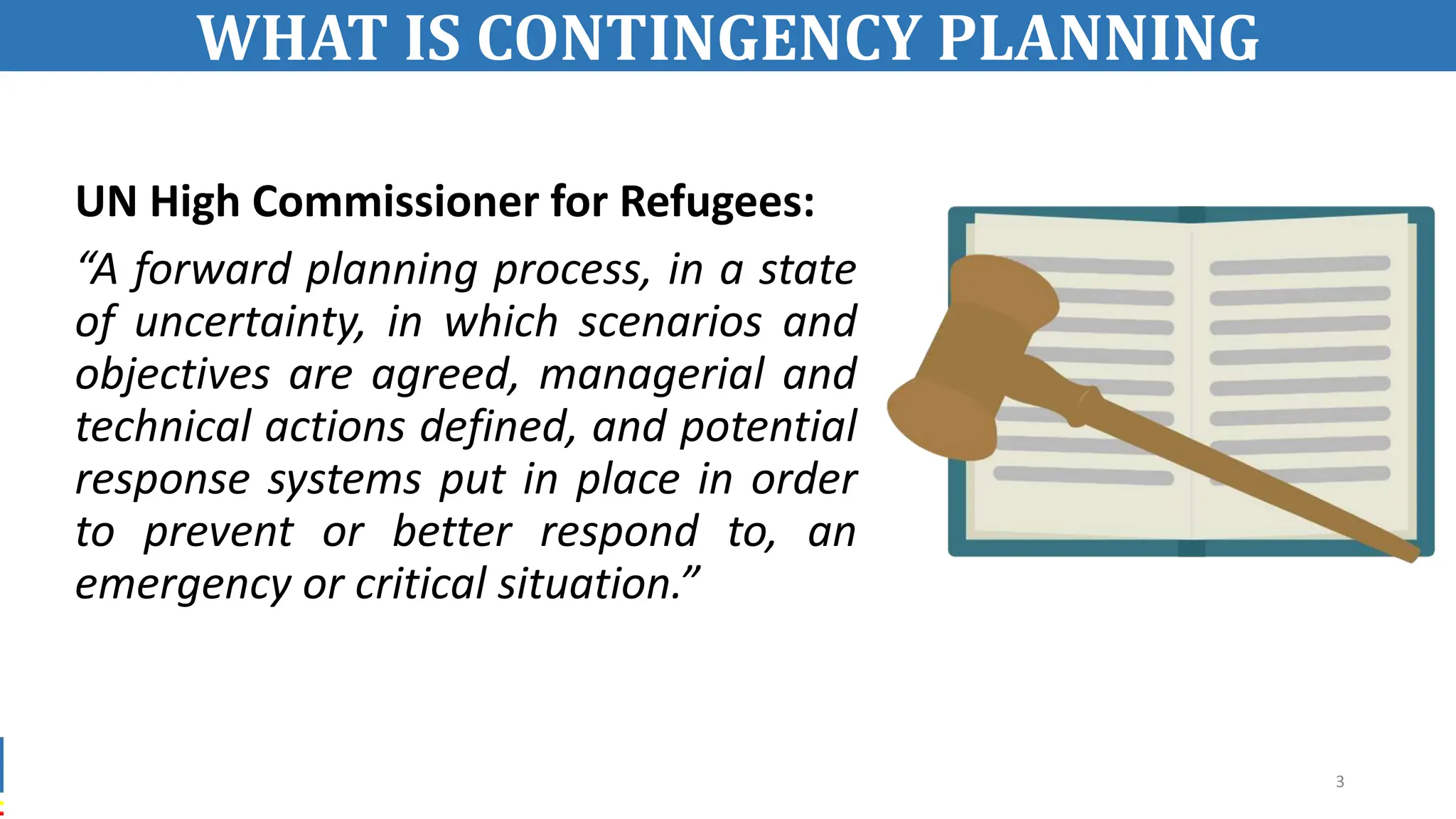 Contingency Planning For Basic Education.pptx