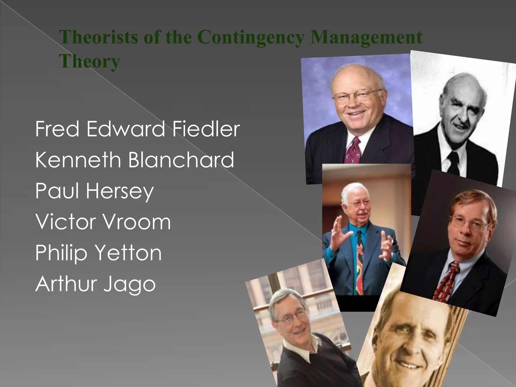 Leadership: Contingency Theory | PPTX