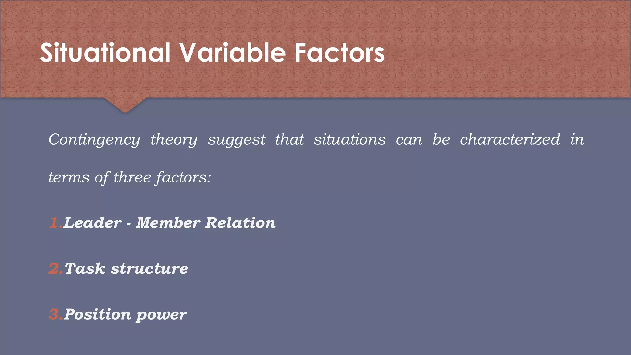 Contingency theory | PPT | Career Advice | Careers