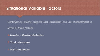 Contingency theory | PPT