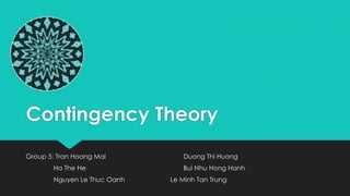 Contingency Theory | PPTX