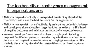 Contingency theory of management.pptxddf | PPT