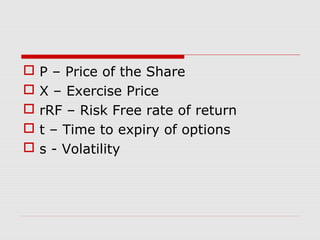 Contingent claim valuation | PPT | Stocks and Bonds | Personal Investing