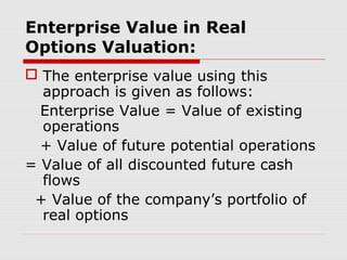 Contingent claim valuation | PPT | Stocks and Bonds | Personal Investing