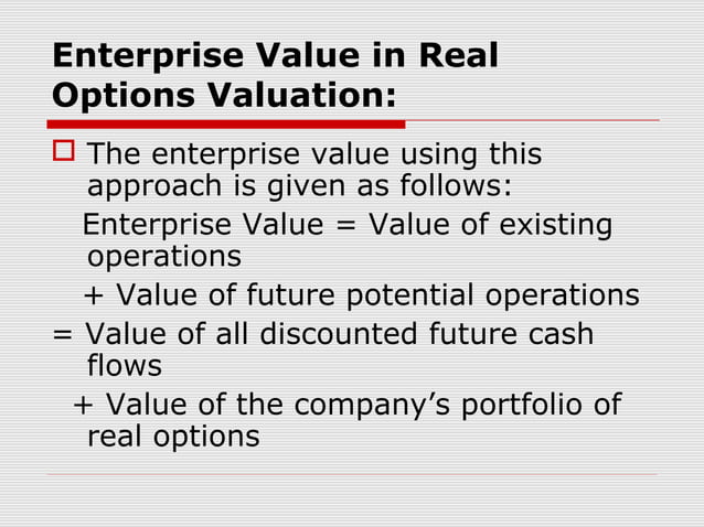 Contingent claim valuation | PPT | Stocks and Bonds | Personal Investing