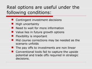 Contingent claim valuation | PPT | Stocks and Bonds | Personal Investing