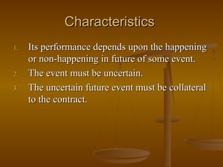 Contingent contract | PPT