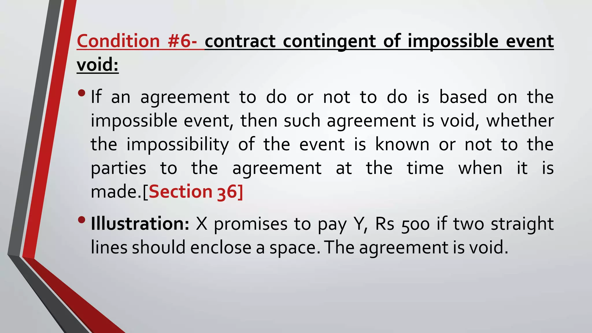 Contingent contracts | PPTX