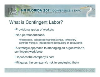 Durso - Contingent Labor Workforce Strategies: Leveraging Non ...