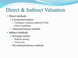 Contingent valuation method | PPTX