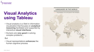 Introduction to Data Analytics and Visualization | PDF