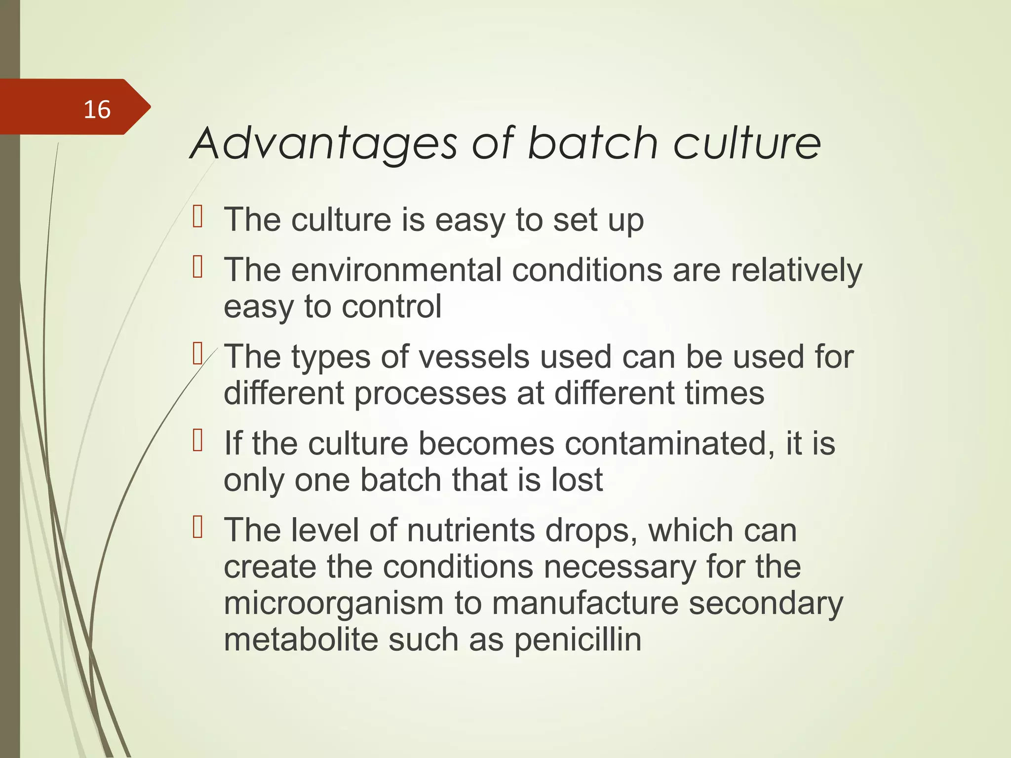 Continous and batch culture | PPT