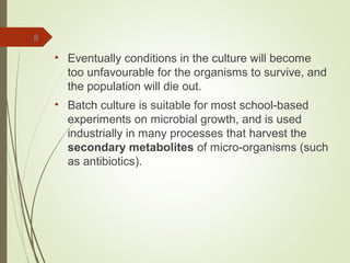 Continous and batch culture | PPT