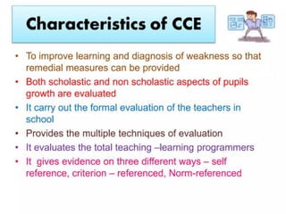 Continuous And Comprehensive Evaluation (CCE) | PDF