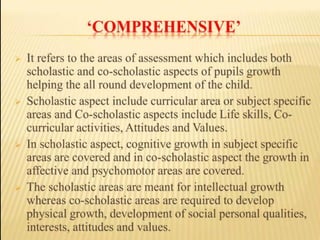 Continuous And Comprehensive Evaluation (CCE) | PDF