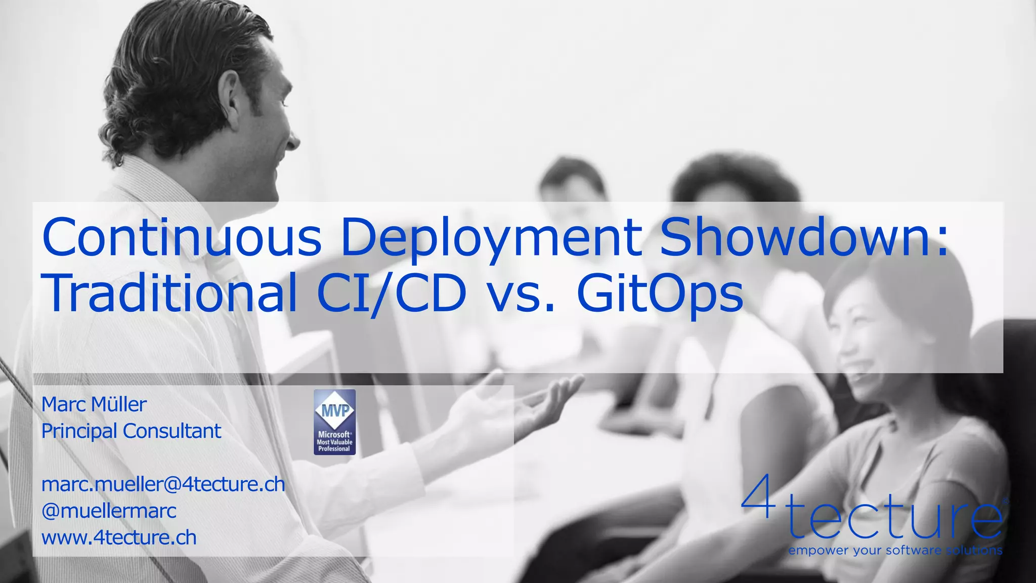 .NET Day - Continuous Deployment Showdown: Traditional CI/CD vs. GitOps ...