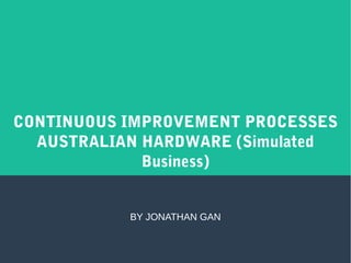 Continous improvement slide for posting | PPT