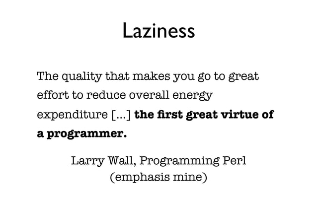 Continous Integration For The Lazy Programmer | PPT