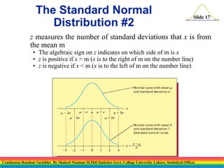 Continous random variable. | PPTX | Physics | Science