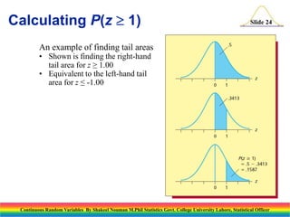 Continous random variable. | PPTX | Physics | Science
