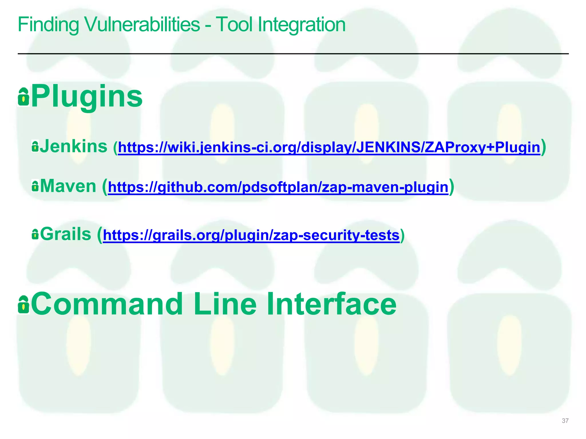 Continuous Security - TCCC | PPT