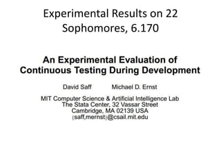 Continous testing for grails | PPT