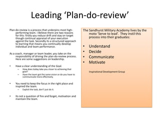 Planning and De-briefing for succes | PPTX | Educational Assessment ...