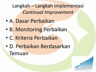 Continual improvement rev.02