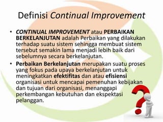 Continual improvement rev.02
